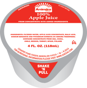 Fruit Juice Cartons - Country Pure Foods