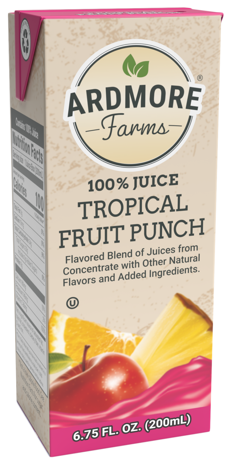 Ardmore Farms Tropical Fruit Punch Juice Box - Country Pure