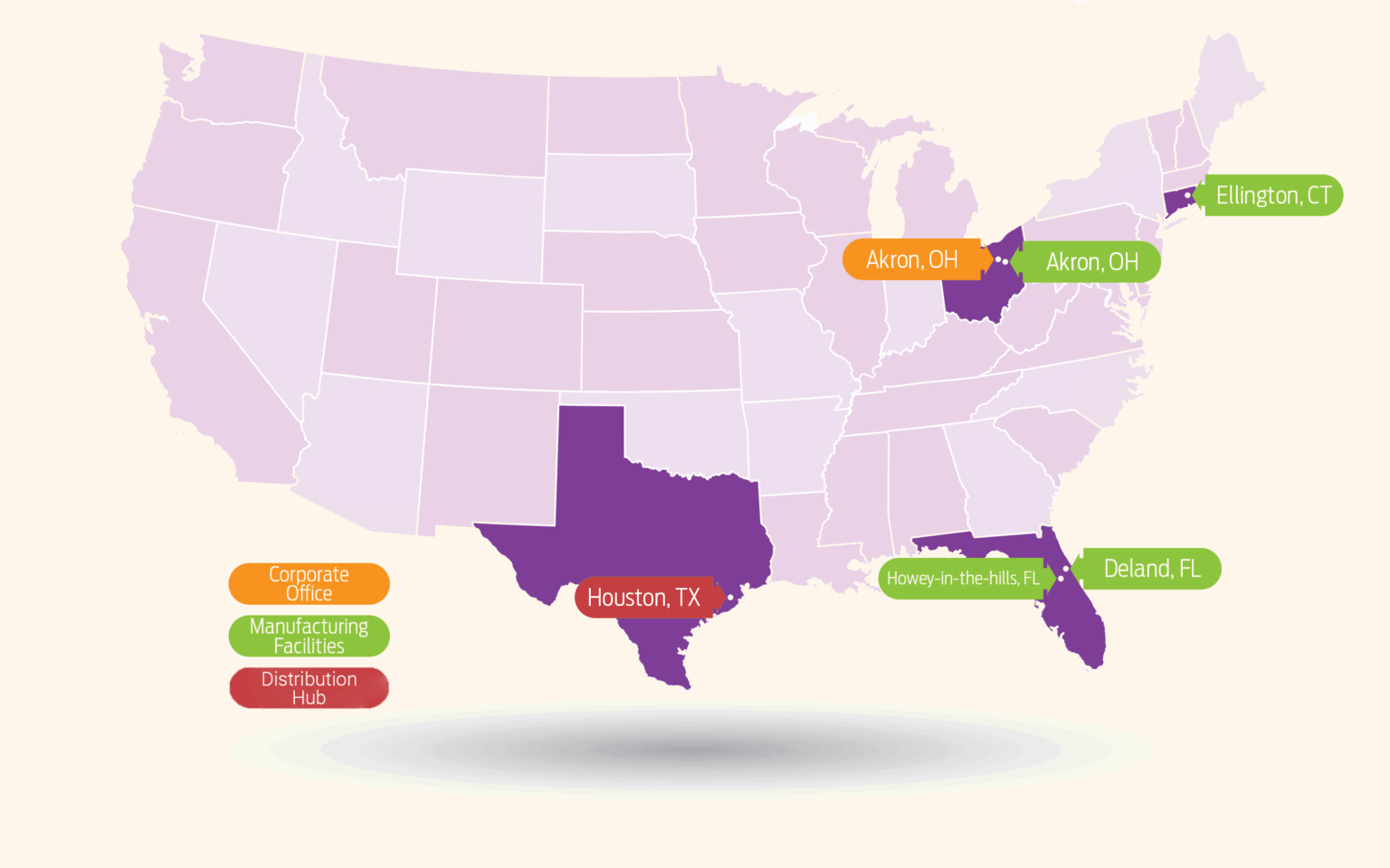 Locations - Manufacturing Facilities - Country Pure Foods