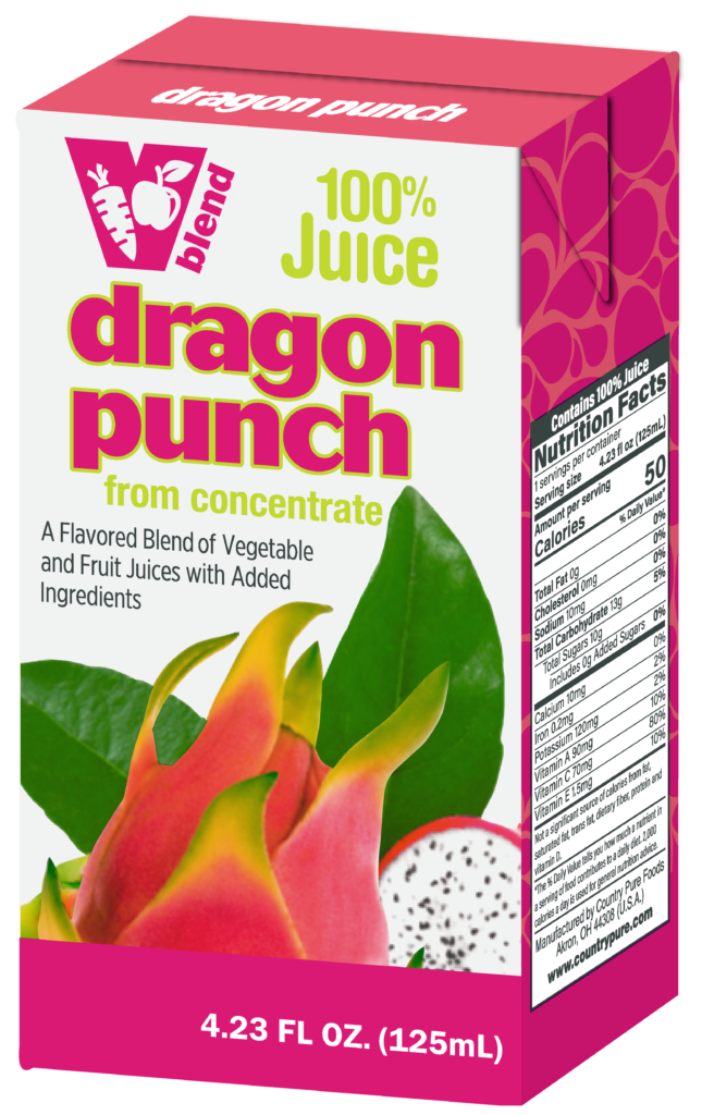 VBlend Dragon Punch Juice Box - Country Pure