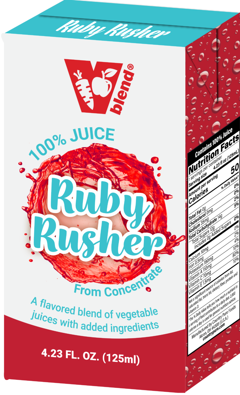 VBlend Ruby Rusher Juice Box - Country Pure